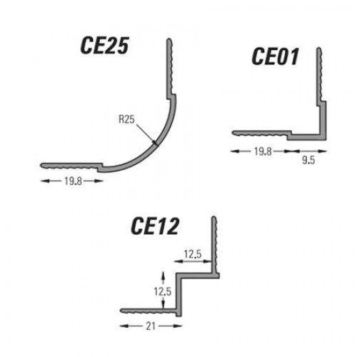 Type CE - Corner Edge Bead (CE) - GH Supplies, supplying ...