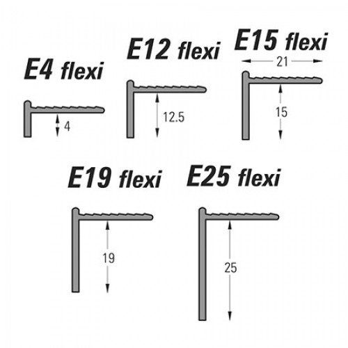 Type E Flexi - Flexible Edge Bead (E Flexi) - GH Supplies,